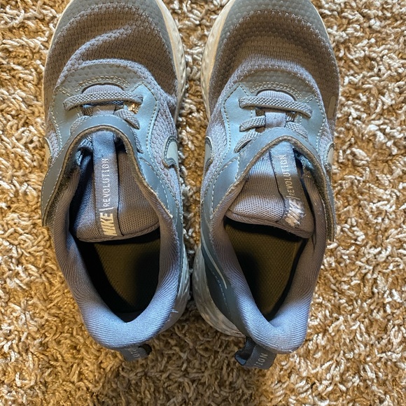 Nike | Shoes | Nike Revolution Blue And Gray Running Shoes | Poshmark